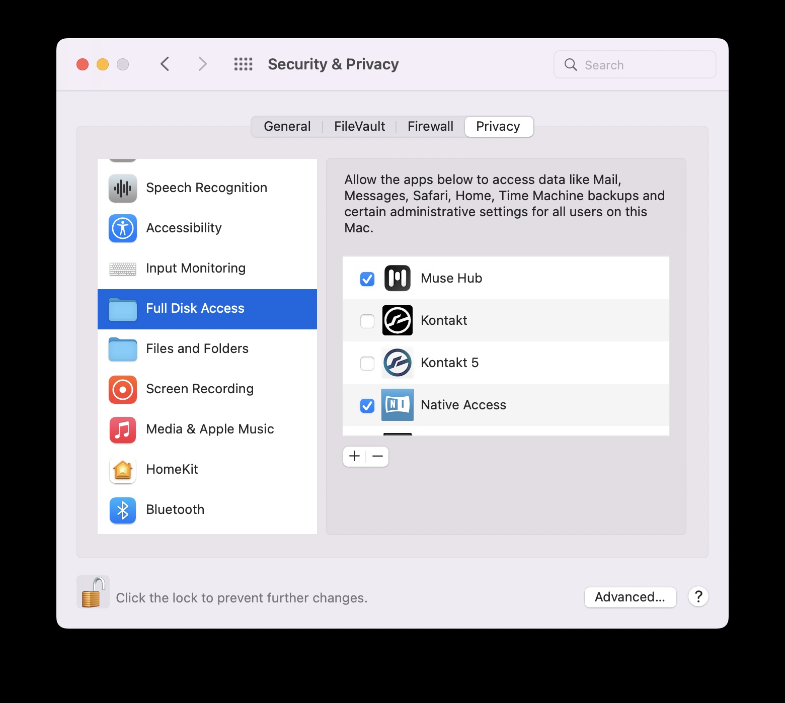 Installing to a removable volume (macOS) – Muse Hub